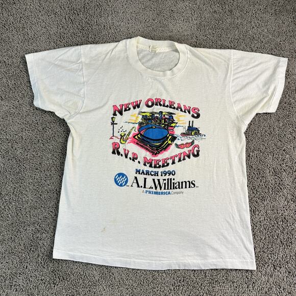 Screen Stars | Shirts | Vintage New Orleans Shirt Mens Xl Al Williams ...
